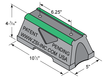 Cush-A-Block, Rooftop Block Support | Unistrut Hawaii | Honolulu, Hawaii
