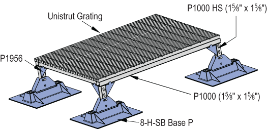 Heavy Duty Mechanical Support | Unistrut Hawaii | Honolulu, Hawaii