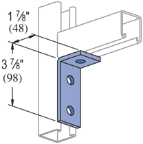 P1346 - 3 Hole, 90° Fitting | Unistrut Hawaii | Honolulu, Hawaii