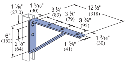P1773 - Bracket | Unistrut Hawaii | Honolulu, Hawaii