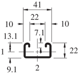 P3300 - 1-5/8" x 7/8", 12 Gage, Solid | Unistrut Hawaii | Honolulu, Hawaii