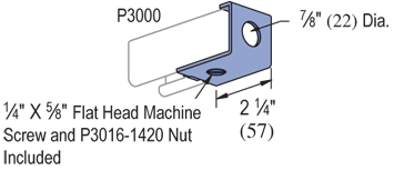 P3521 - 1/2" Conduit End Connector | Unistrut Hawaii | Honolulu, Hawaii