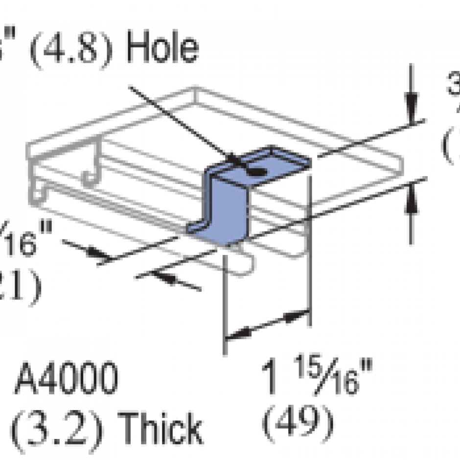 A4120 - Z Shape Fitting (1-1/4" Series) | Unistrut Hawaii | Honolulu ...