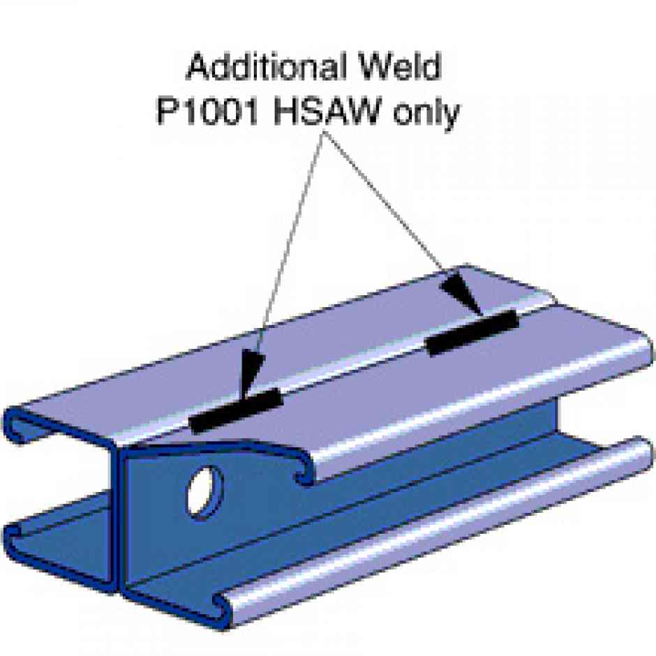 Channel - P1001 HS/P1001 HSAW | Unistrut Hawaii | Honolulu, Hawaii