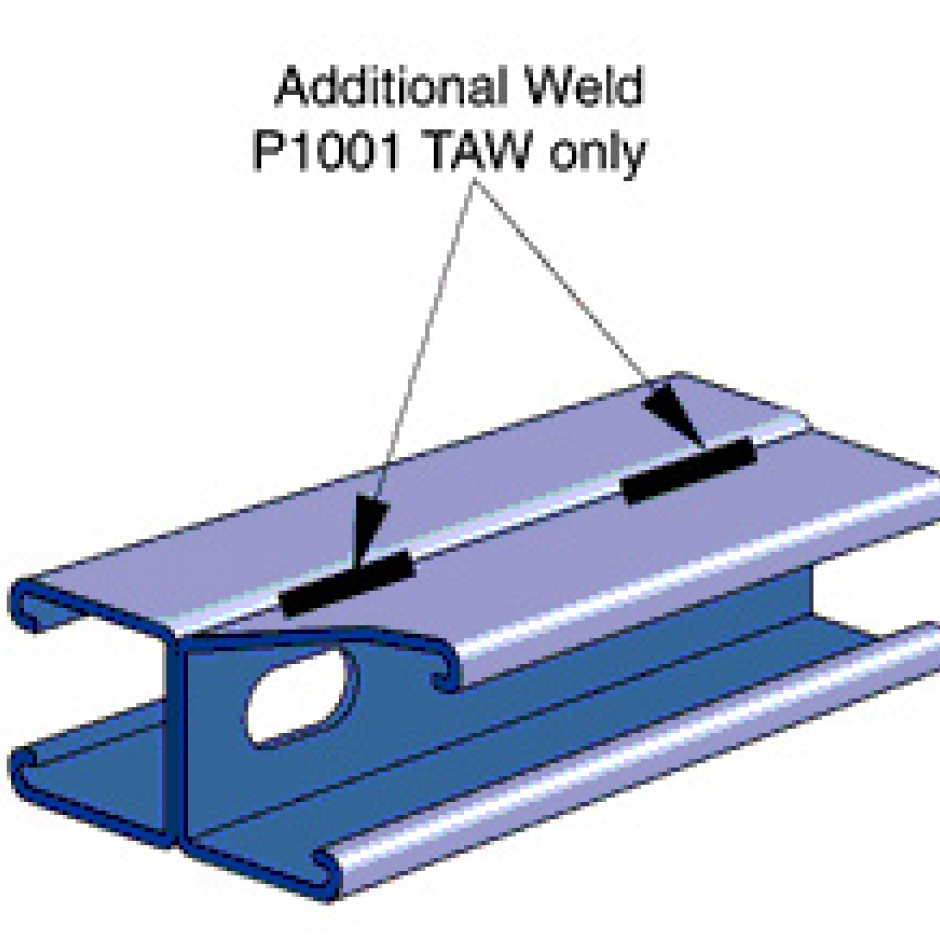 Channel - P1001 T/P1001 TAW | Unistrut Hawaii | Honolulu, Hawaii