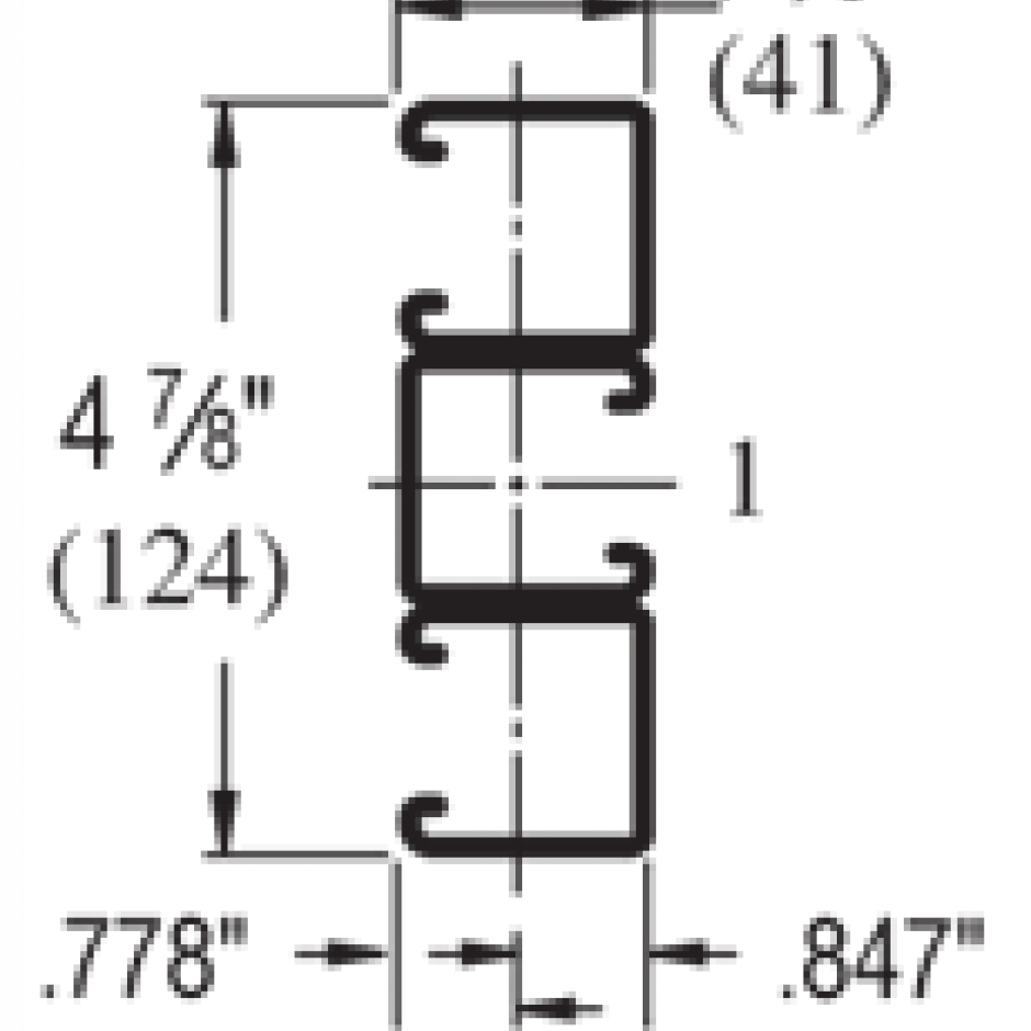 P1001B3 - 1-5/8" x 4 7/8", 12 Gage, Triple Combination | Unistrut ...