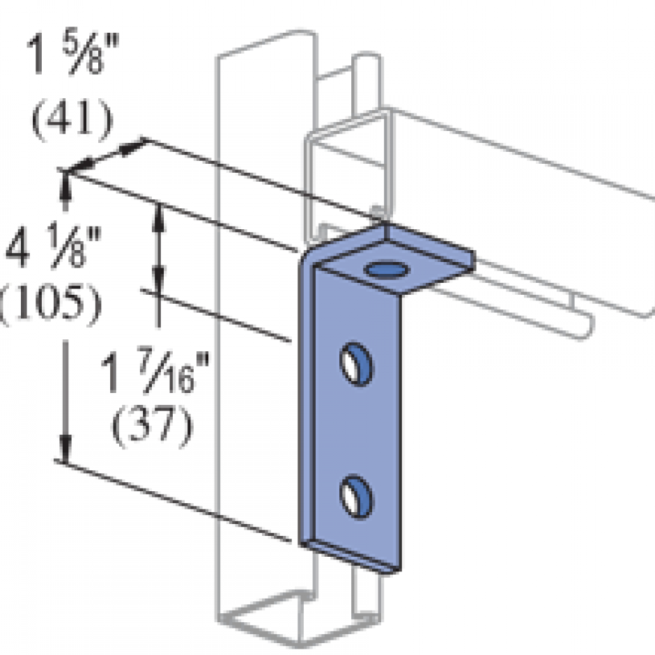 P1326 - 3 Hole, 90° Fitting | Unistrut Hawaii | Honolulu, Hawaii