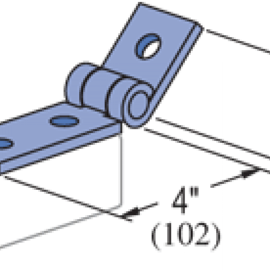 P1354A – Adjustable 3-Hole Hing | Unistrut Hawaii | Honolulu, Hawaii