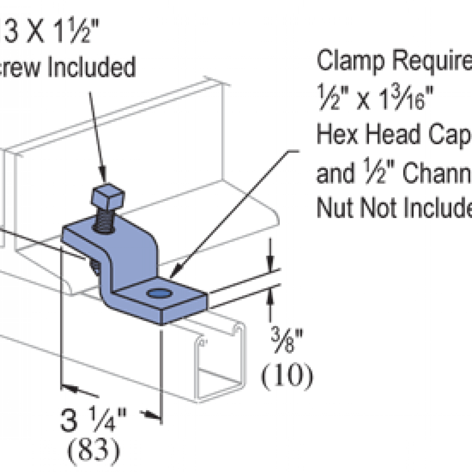 P1379S - Beam Clamp | Unistrut Hawaii | Honolulu, Hawaii