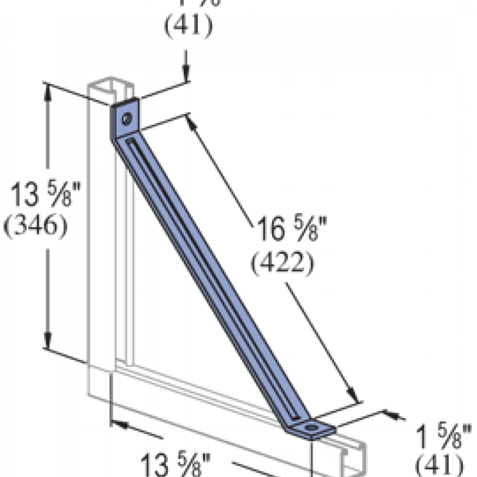 P2452 - Brace | Unistrut Hawaii | Honolulu, Hawaii