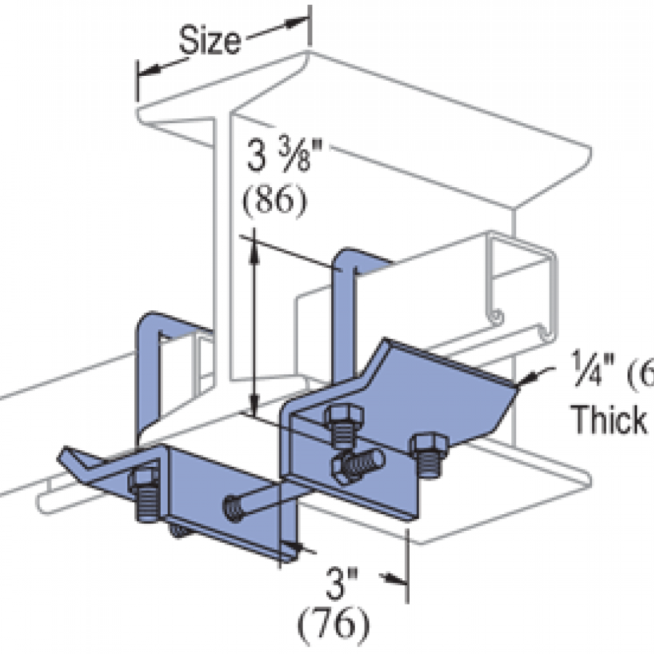 P2868 - Beam Clamp | Unistrut Hawaii | Honolulu, Hawaii