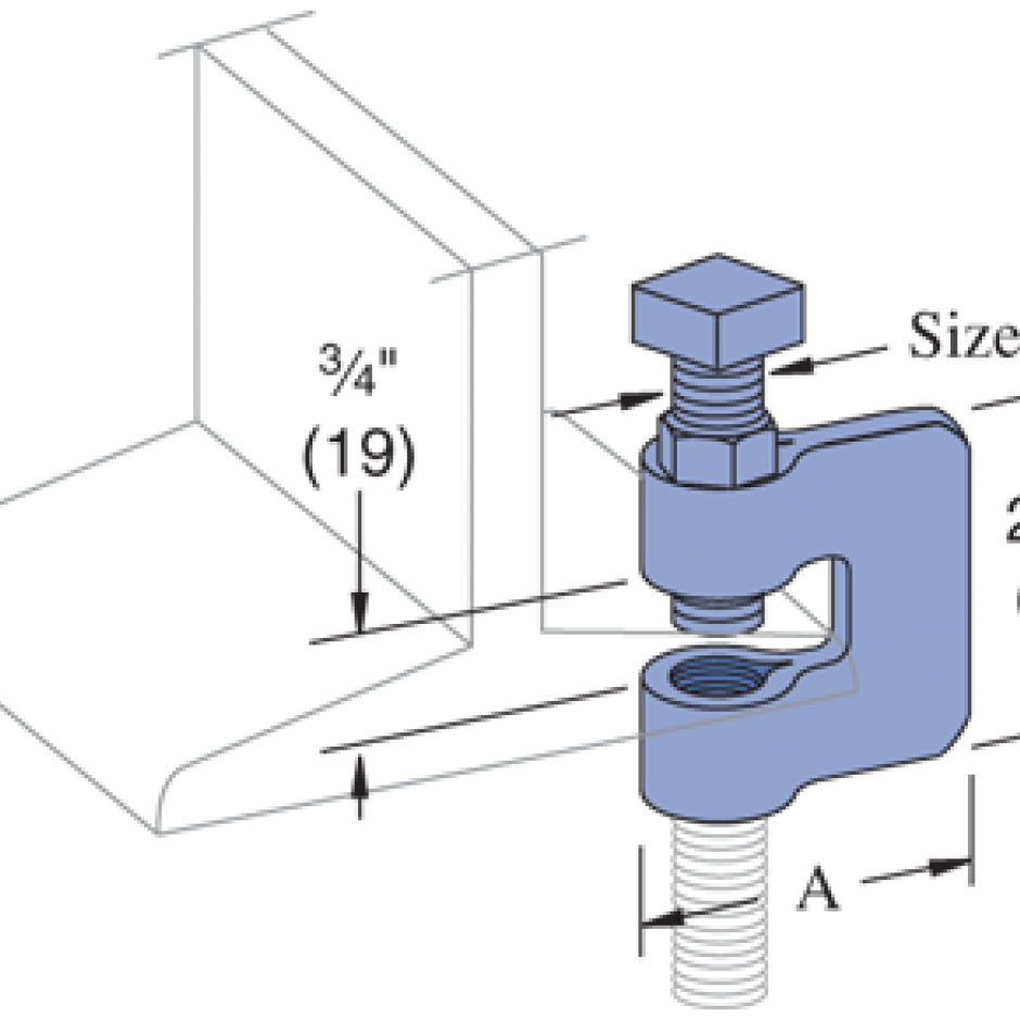 P2895 - Beam Clamp | Unistrut Hawaii | Honolulu, Hawaii