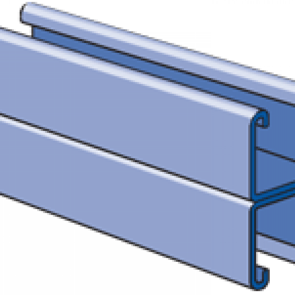 P3001 - 1-5/8" x 2 3/4", 12 Gage, Back-to-Back, Solid | Unistrut Hawaii ...