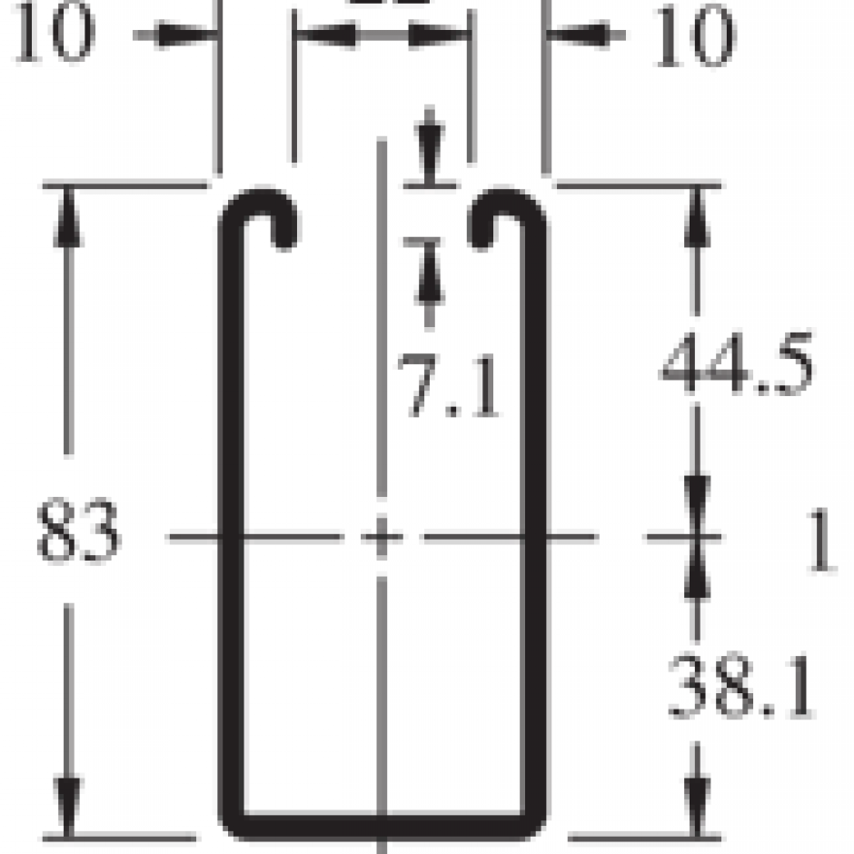 P5000 - 1-5/8" x 3-1/4", 12 Gage, Solid | Unistrut Hawaii | Honolulu ...