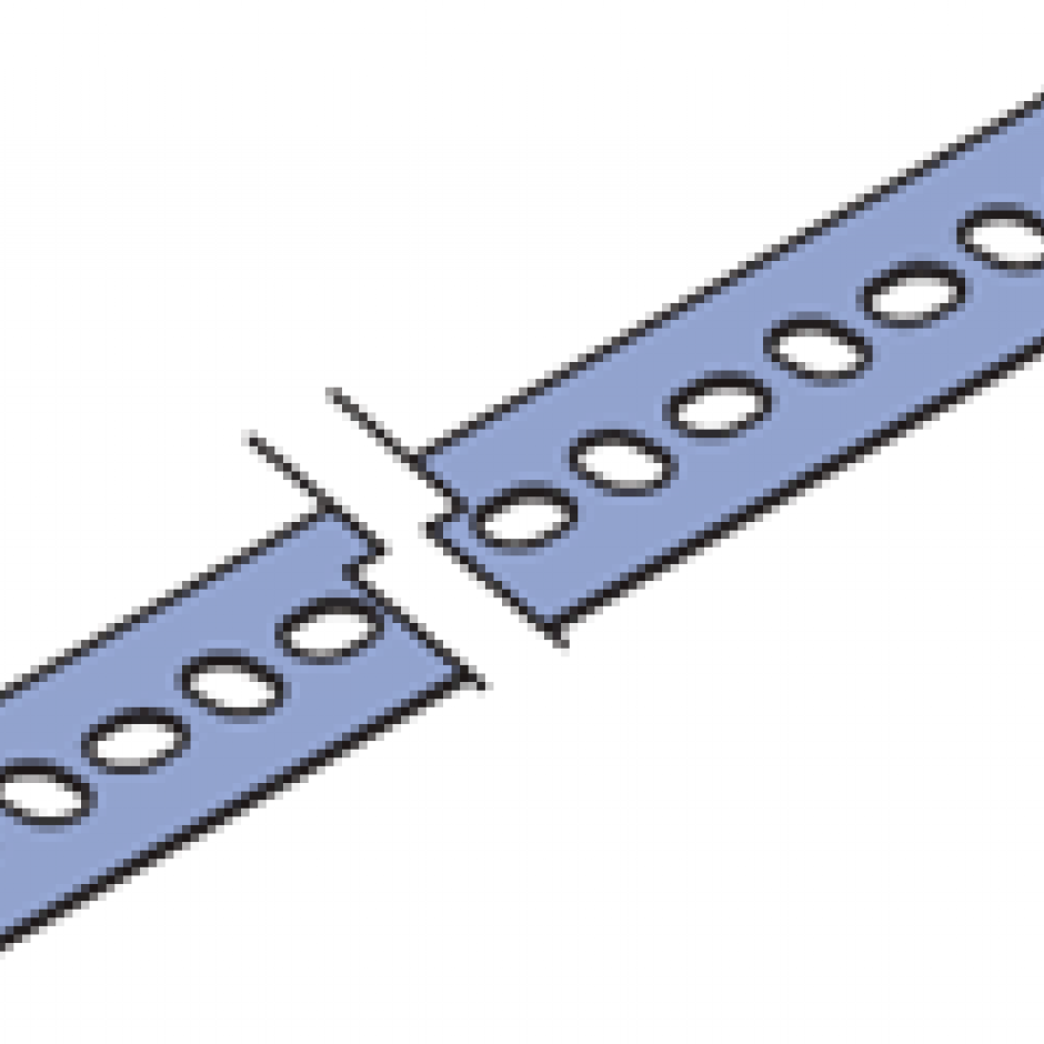 PA1RP - Slotted Strap | Unistrut Hawaii | Honolulu, Hawaii