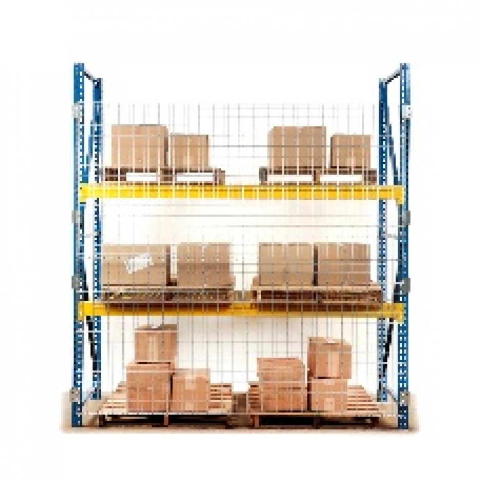 Qwik-Fence Pallet Rack Backing System | Unistrut Hawaii | Honolulu, Hawaii