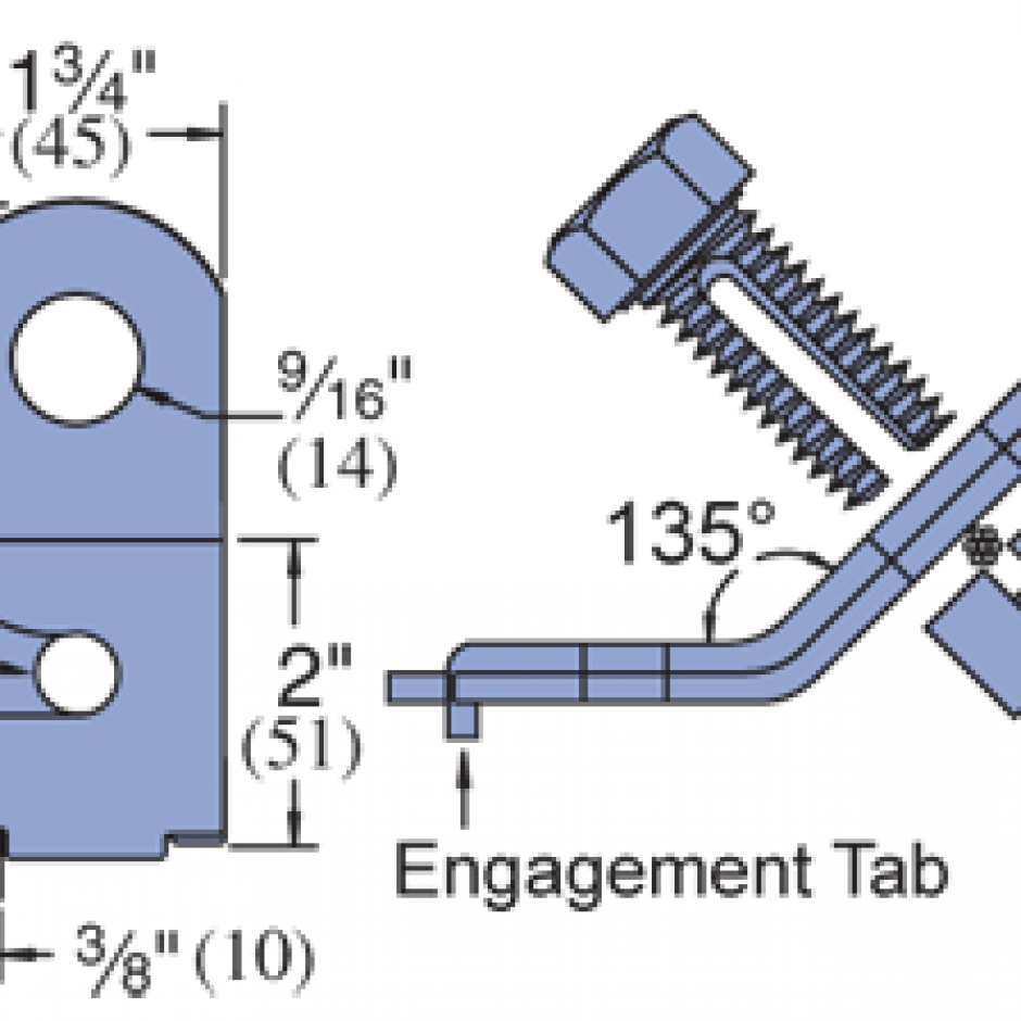 SPF400 - 3/8" Seismic Pivot Fitting | Unistrut Hawaii | Honolulu, Hawaii